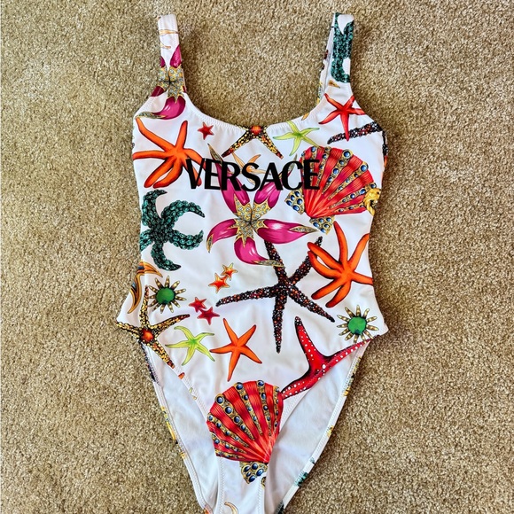 Versace | Swim | Versace Swimwear Colorful Starfish Design | Poshmark
